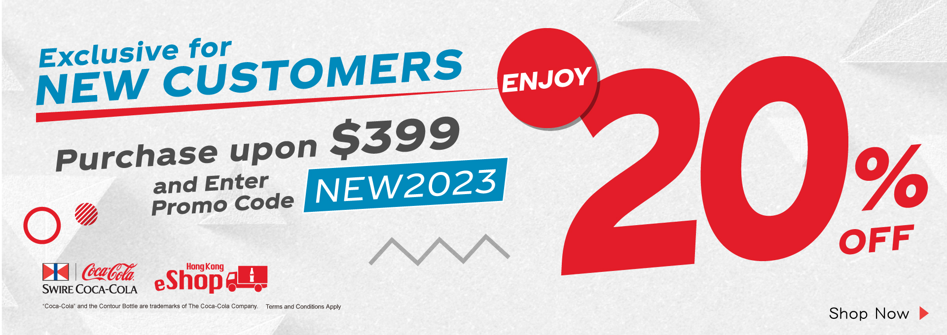 2023 Exclusive Discount For New Customer Swire Coca Cola EShop 2023 Exclusive Discount For New Customer Swire Coca Cola EShop